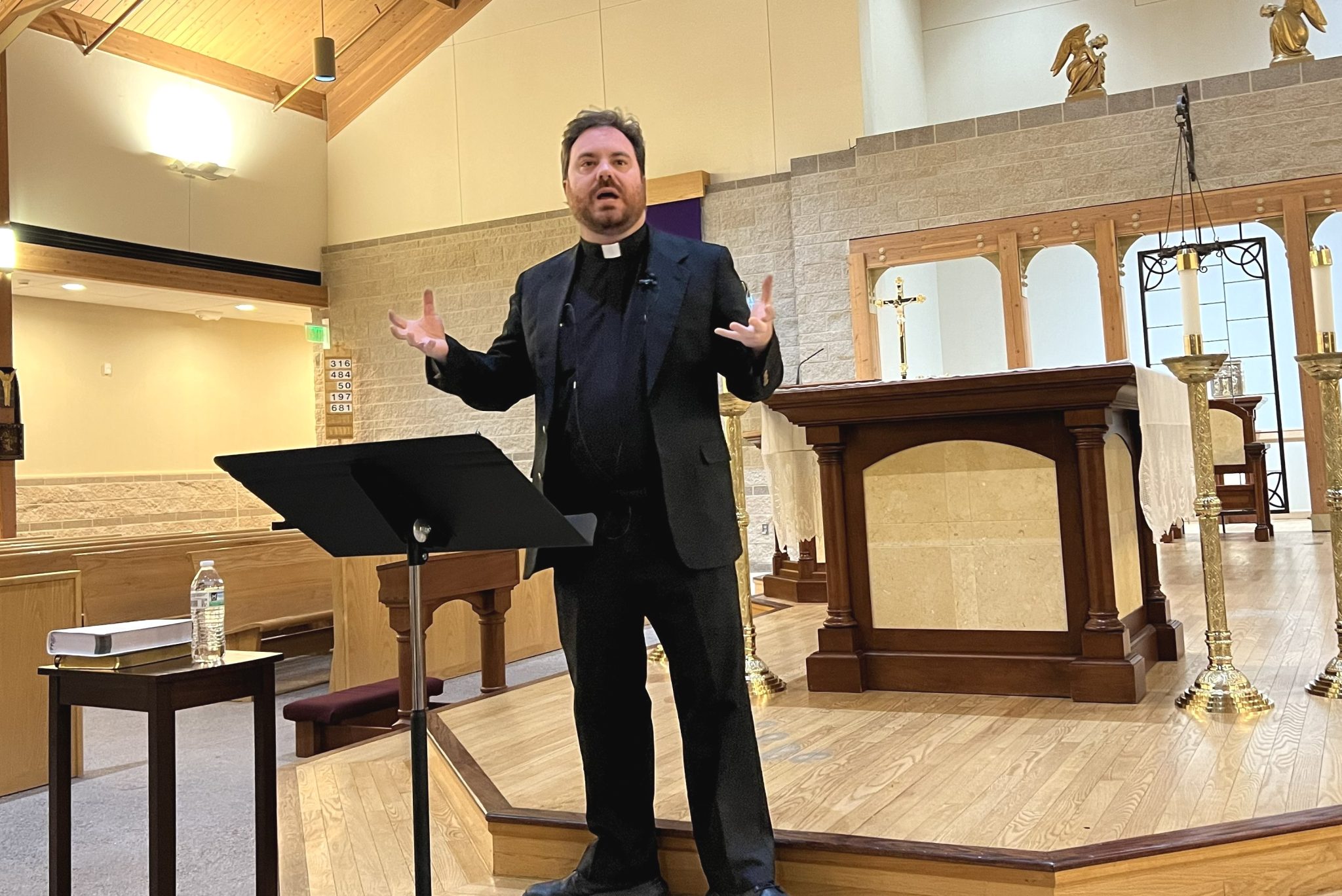 Father Matt Kane delivers powerful Lenten Mission message | Knights of ...